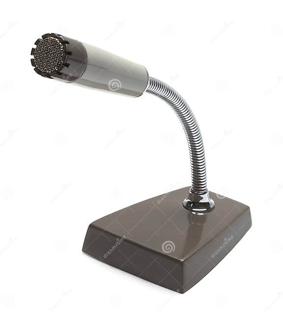 Intercom Microphone stock image. Image of intercom, cable - 47794567