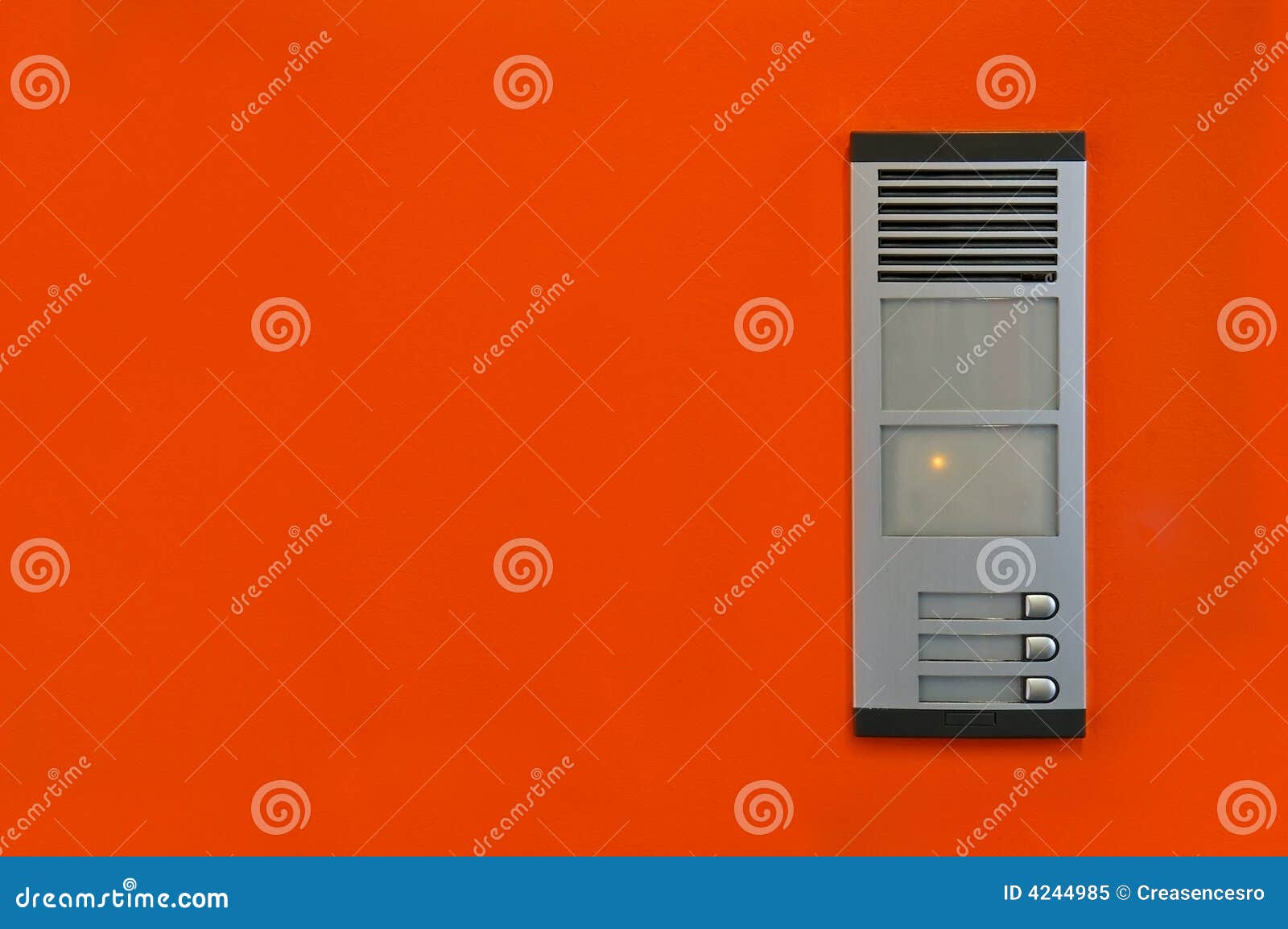 Old Intercom At Wall Stock Image | CartoonDealer.com #206083357