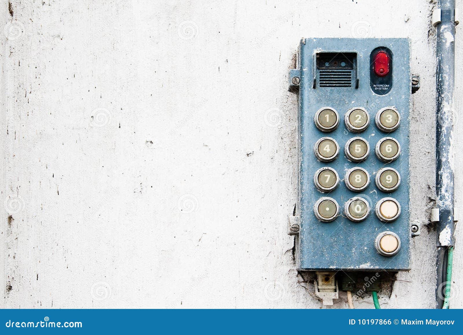 Intercom system stock photo. Image of intercom, number - 10197866