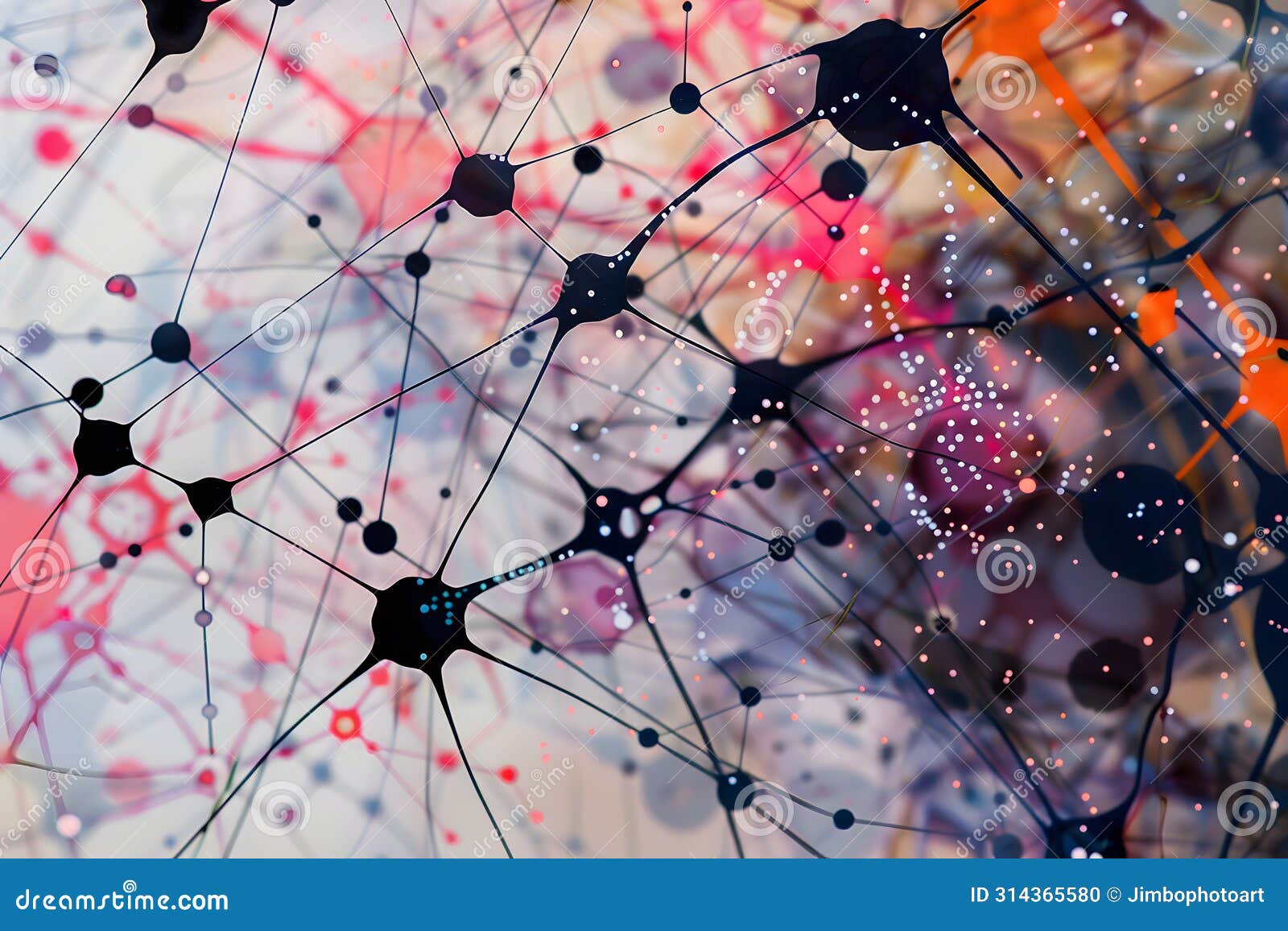 Interconnected Concept, People are Connected To Each Other through ...