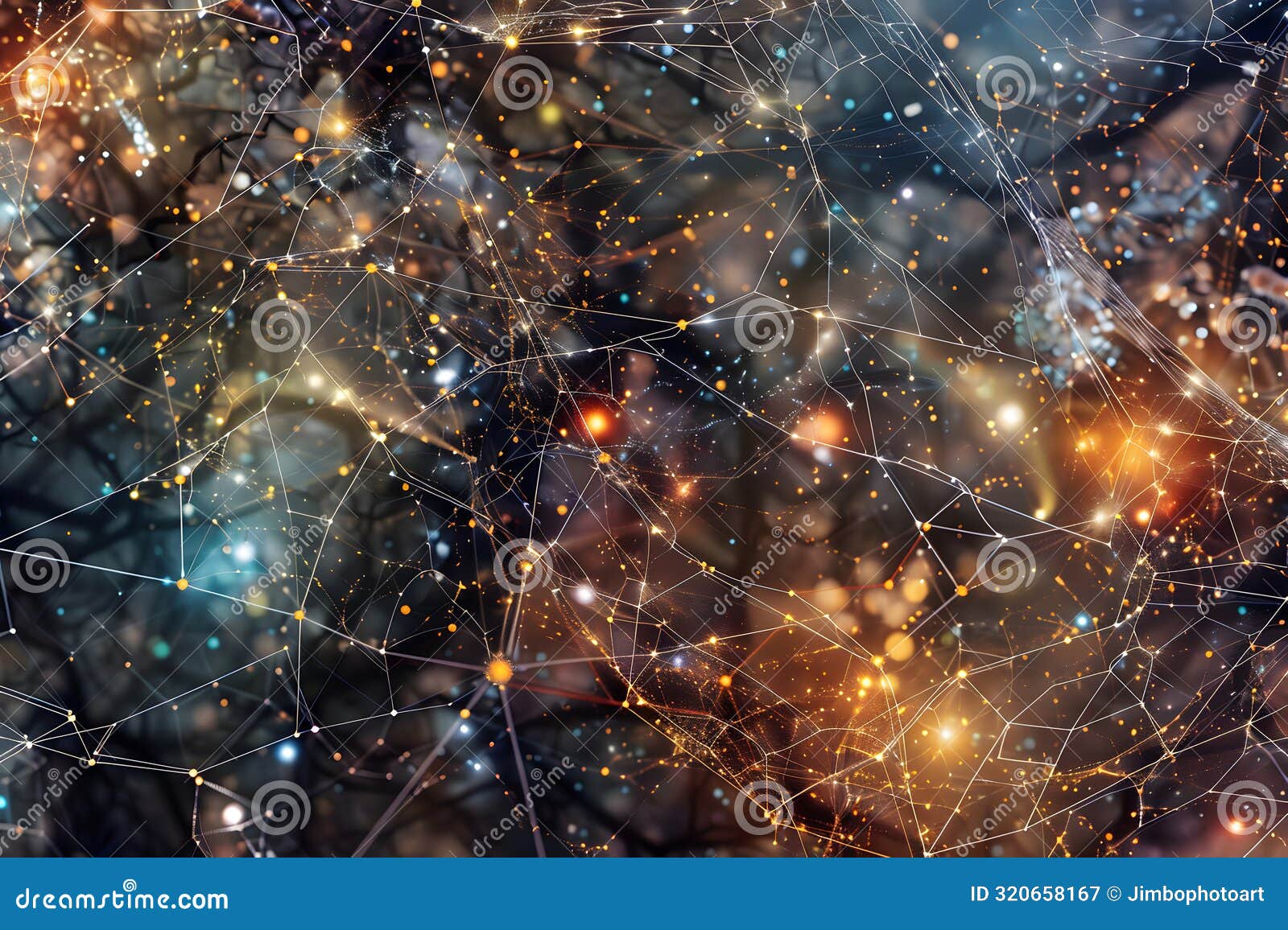 Interconnected Concept, People are Connected To Each Other through ...