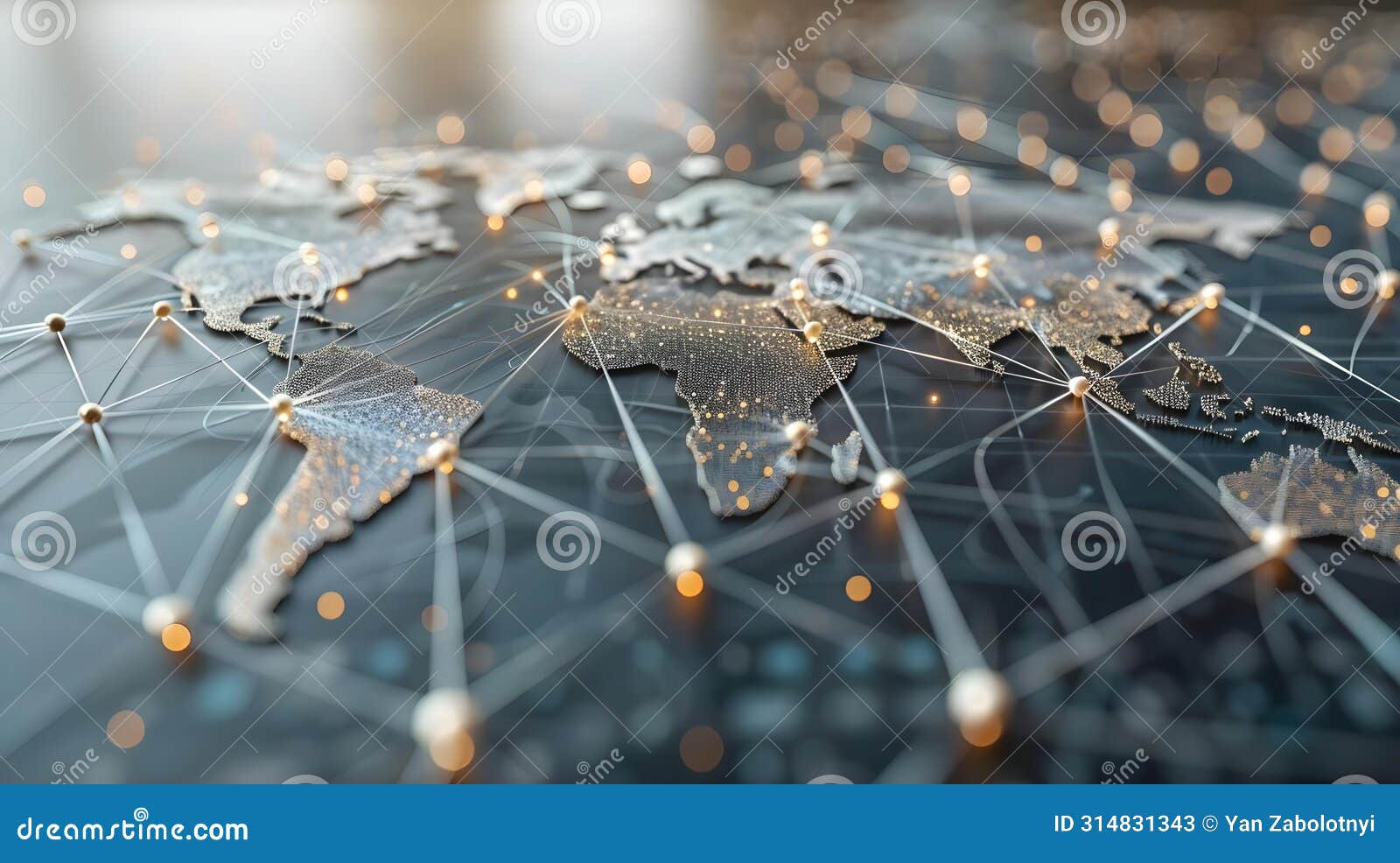 Interconnected Digital World - AI & IoT Global Network. Concept ... Interconnected Digital World - AI & IoT Global Network. Concept ...