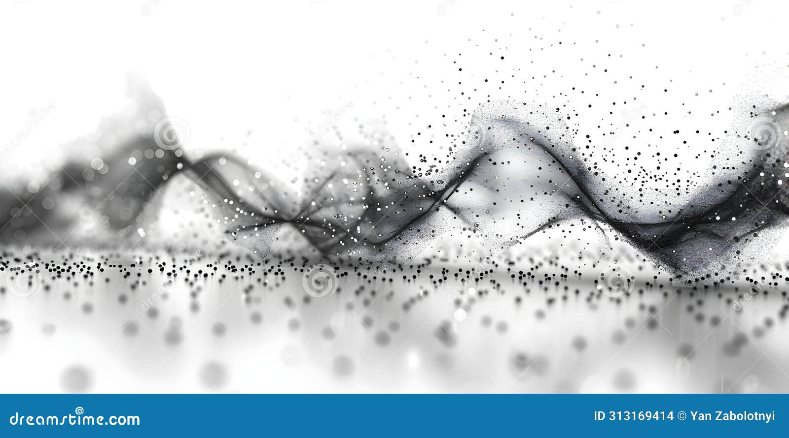 Interconnected Dots and Lines: Abstract Technology Background for ...