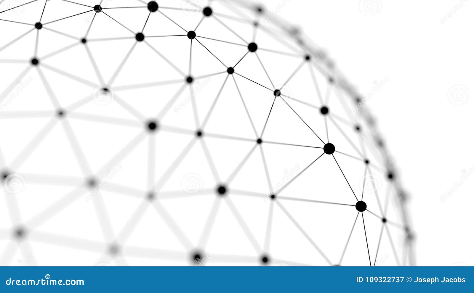 Web Network Of Interconnecting Neural Brain Nerve Cells Through ...