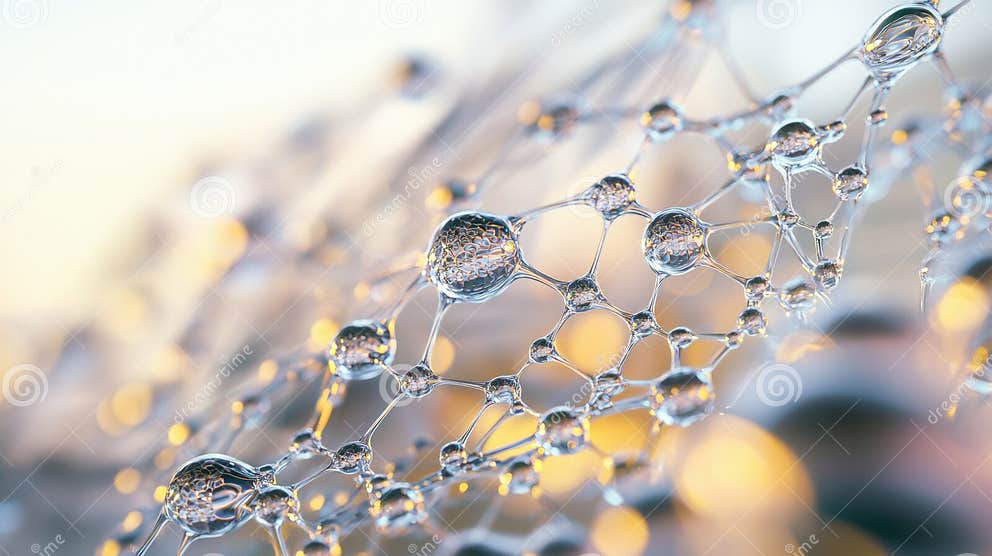 Interconnected Liquid Spheres Create a Captivating Network with Light ...