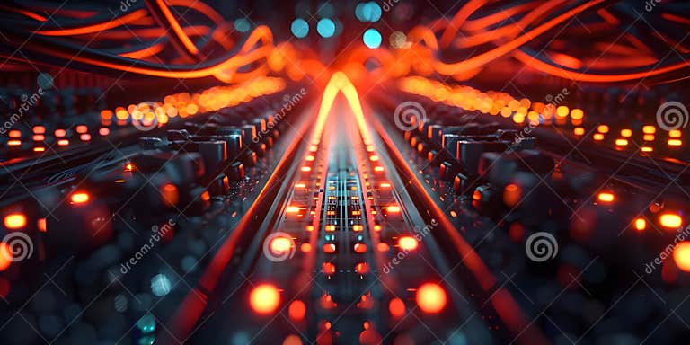 Interconnected Network of Data Servers in Technological Infrastructure ...