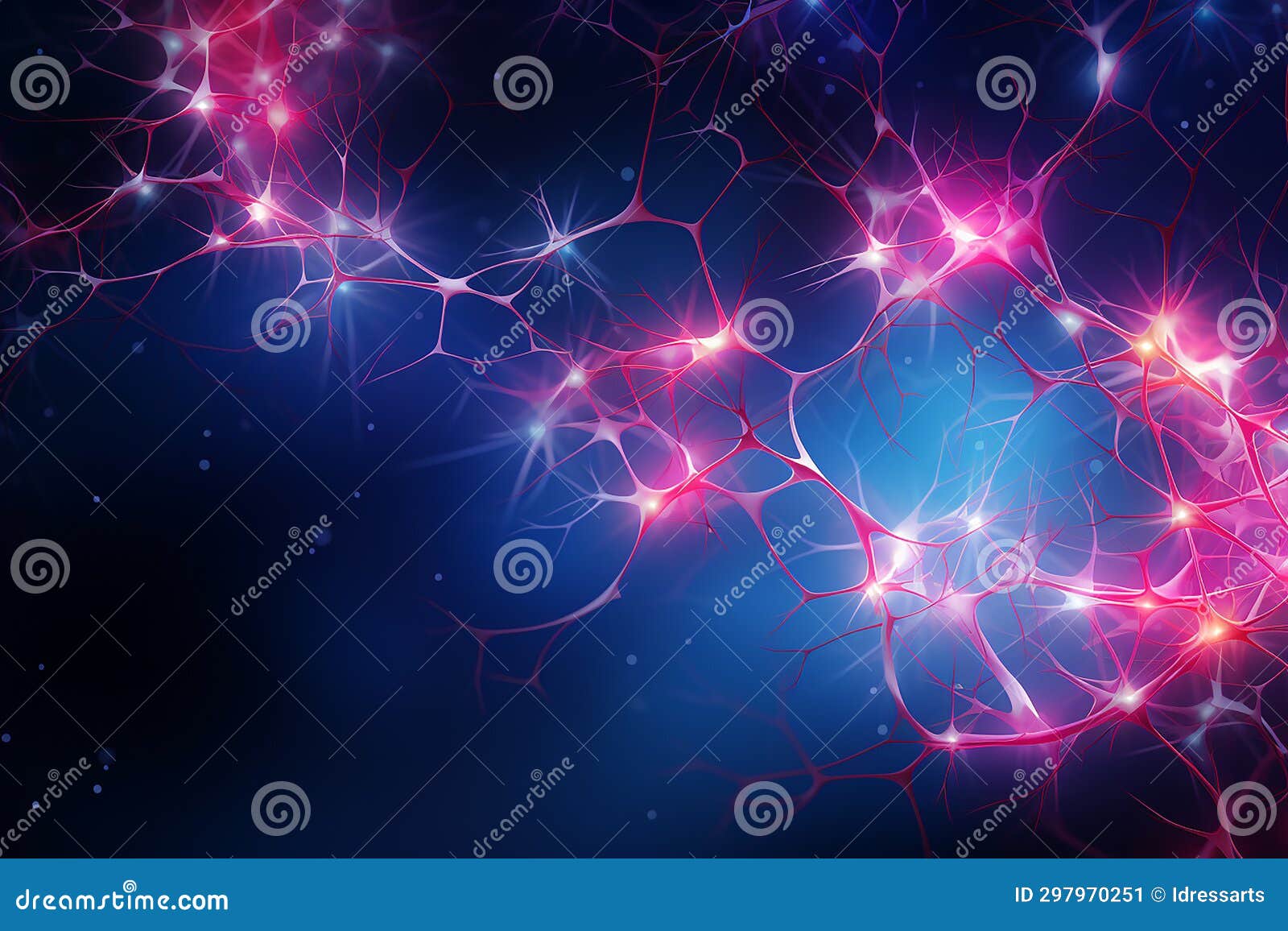 Interconnected Neurons Forming Abstract Patterns Neural Networks Stock Image Image Of