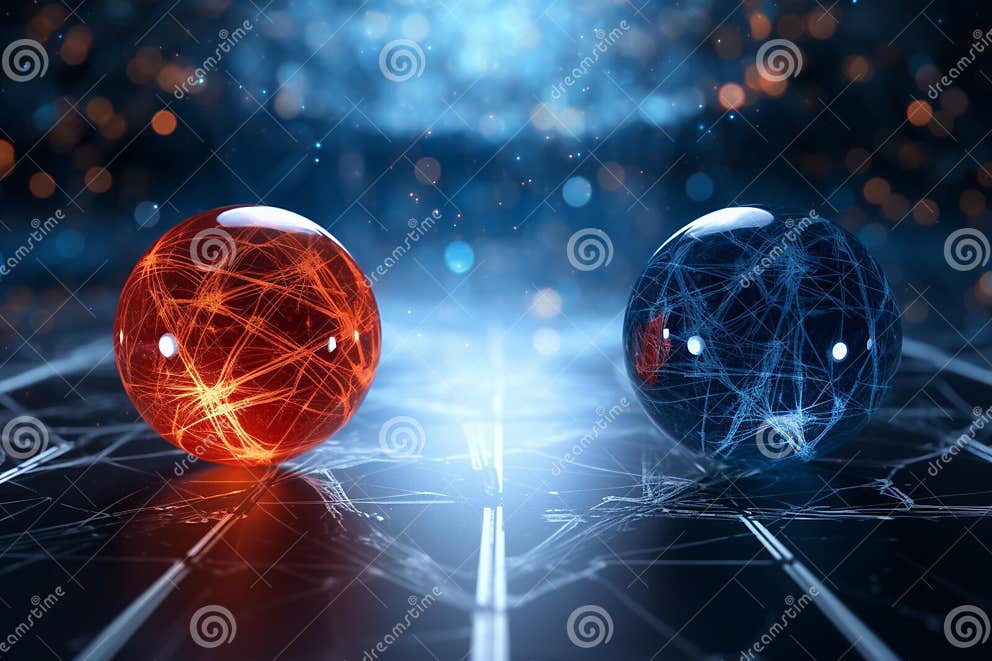 Interconnected Rivalry: Abstract Visualization of Stock Market ...