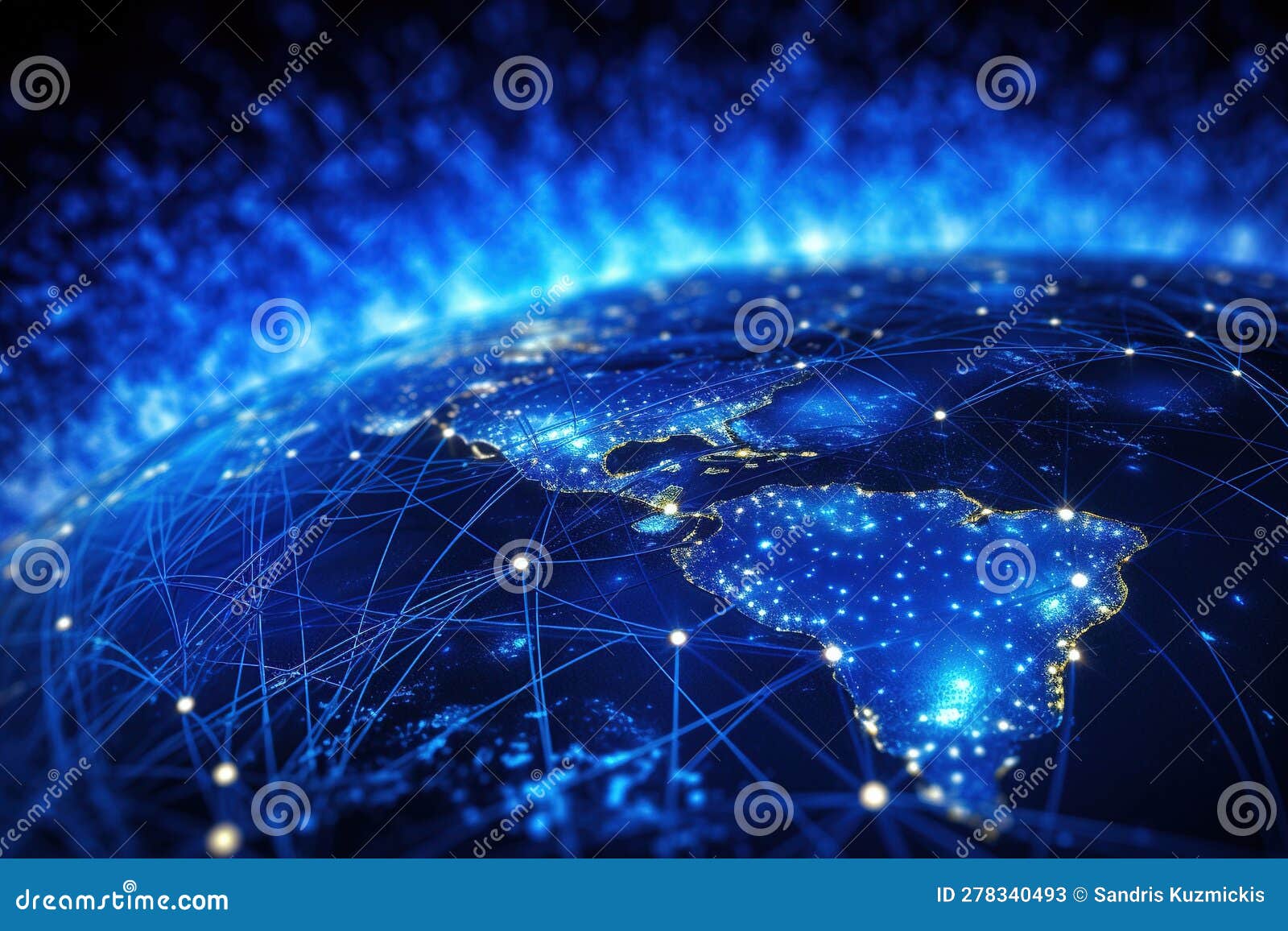 The Interconnected World Of IoT And Blockchain: A Futuristic 8k Cartoon ...