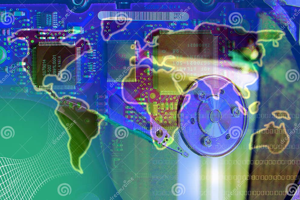Interconnection stock image. Image of world, information - 2515199