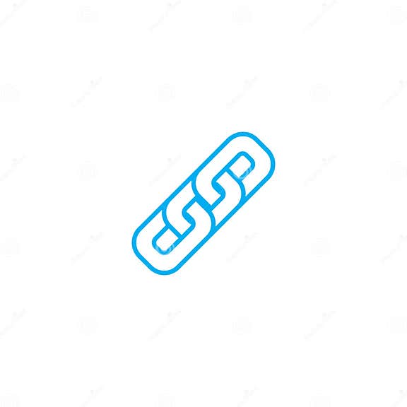 Interconnection Linear Icon Concept. Interconnection Line Vector Sign ...