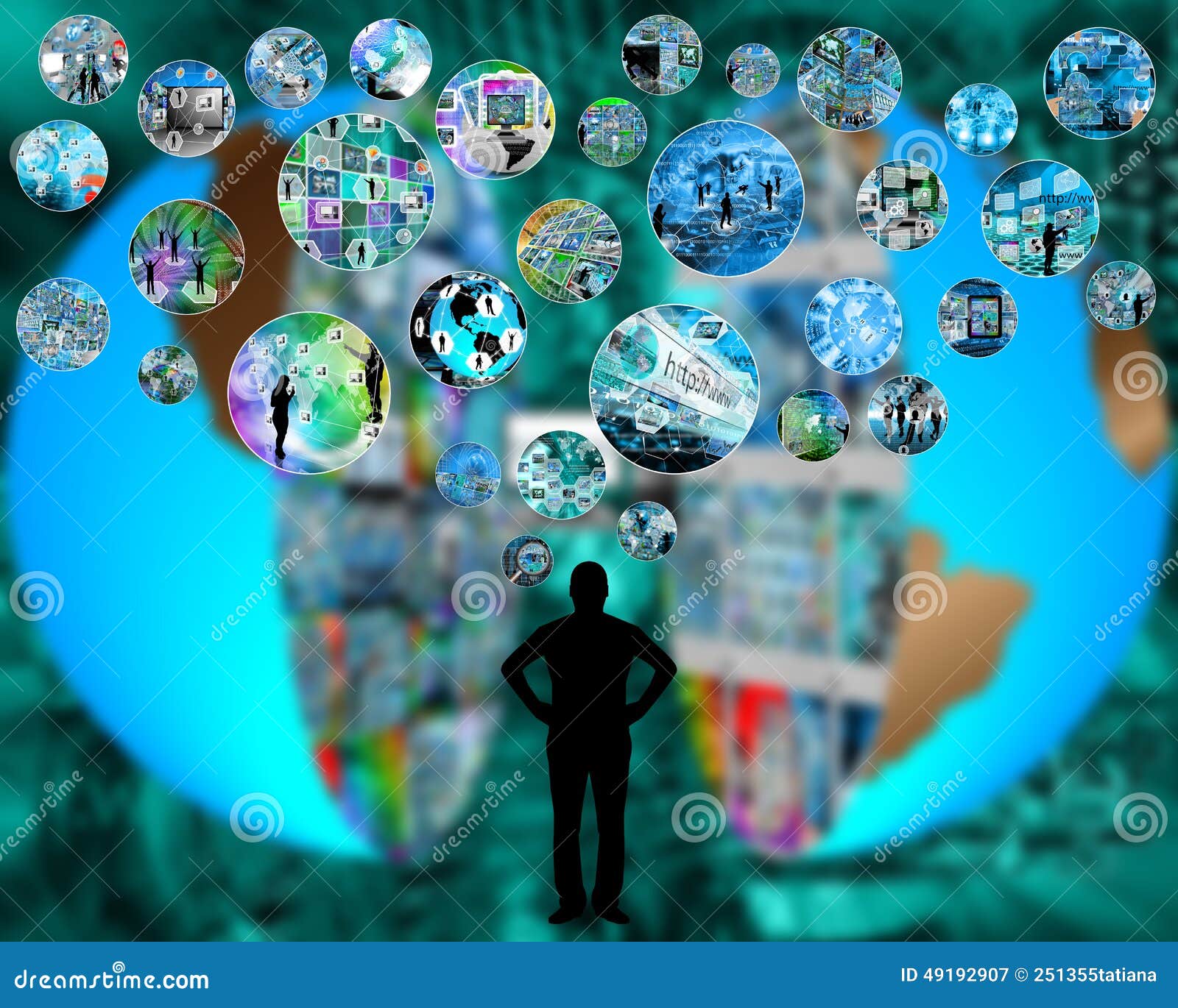 Interconnection stock image. Image of browse, search - 49192907