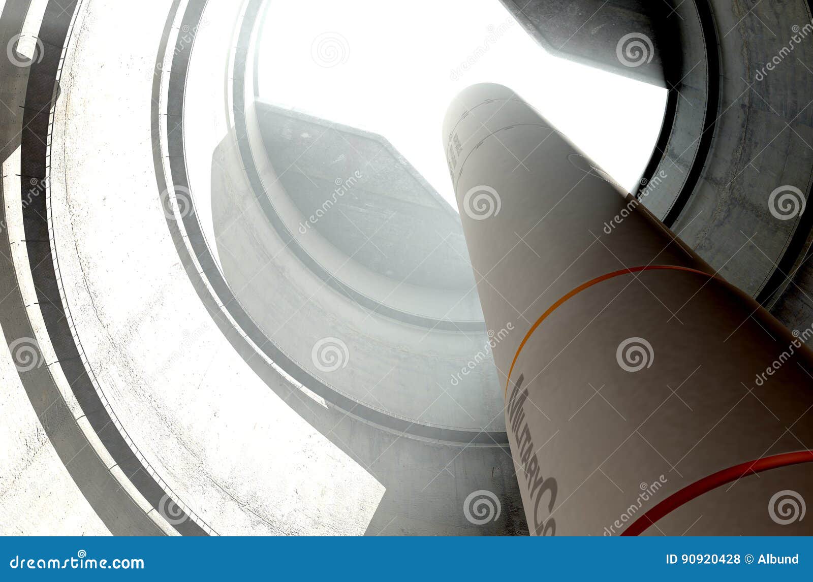 Intercontinental Ballistic Missile Silo Royalty-Free Stock Image ...