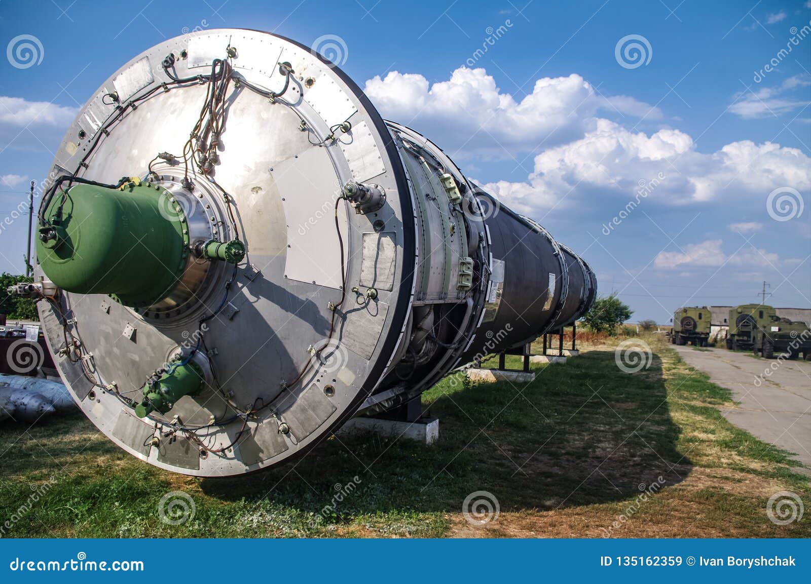 Intercontinental Ballistic Missile Editorial Stock Image - Image of ...