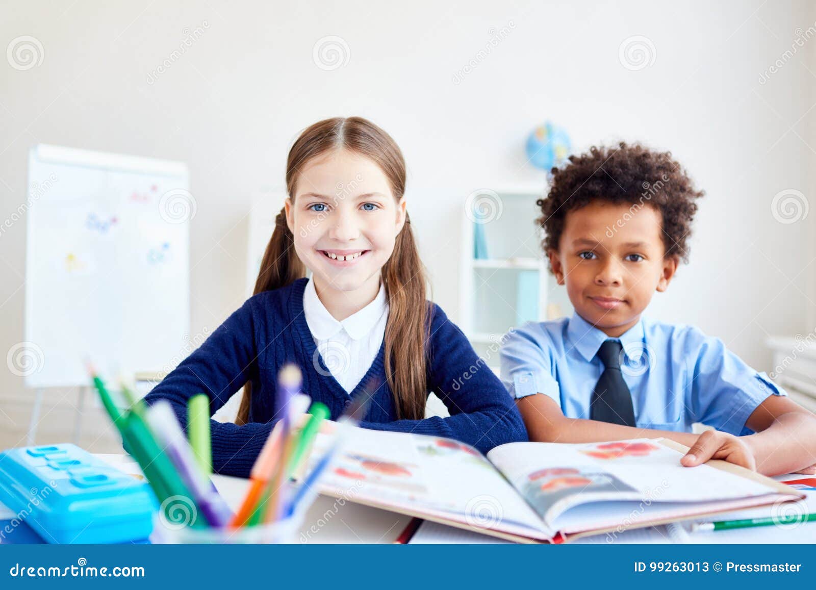 Preparing homework stock image. Image of backtoschool - 99263013