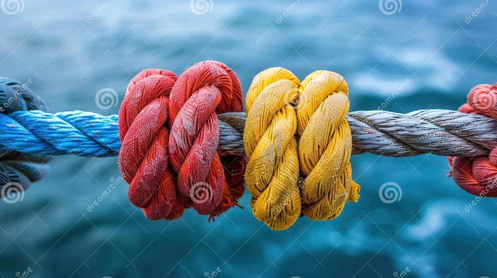 Interdependent Unity: Diverse Ropes Joined in Partnership for ...