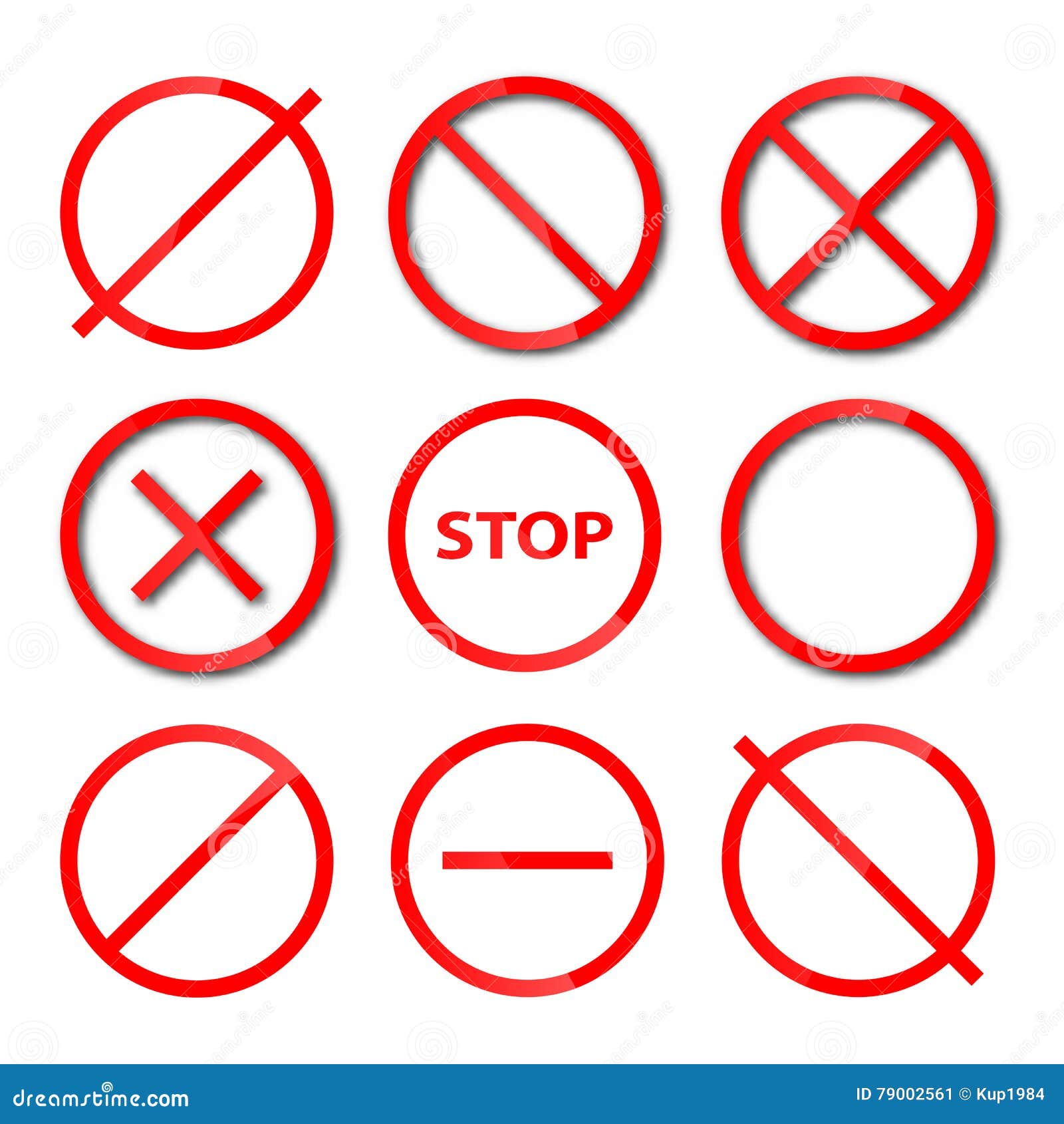 Interdiction D'icônes, Illustration De Vecteur Illustration de Vecteur ...