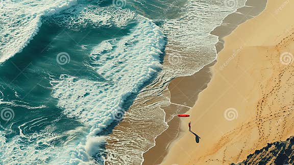 Interdimensional Beachscape Stock Illustration - Illustration of ...