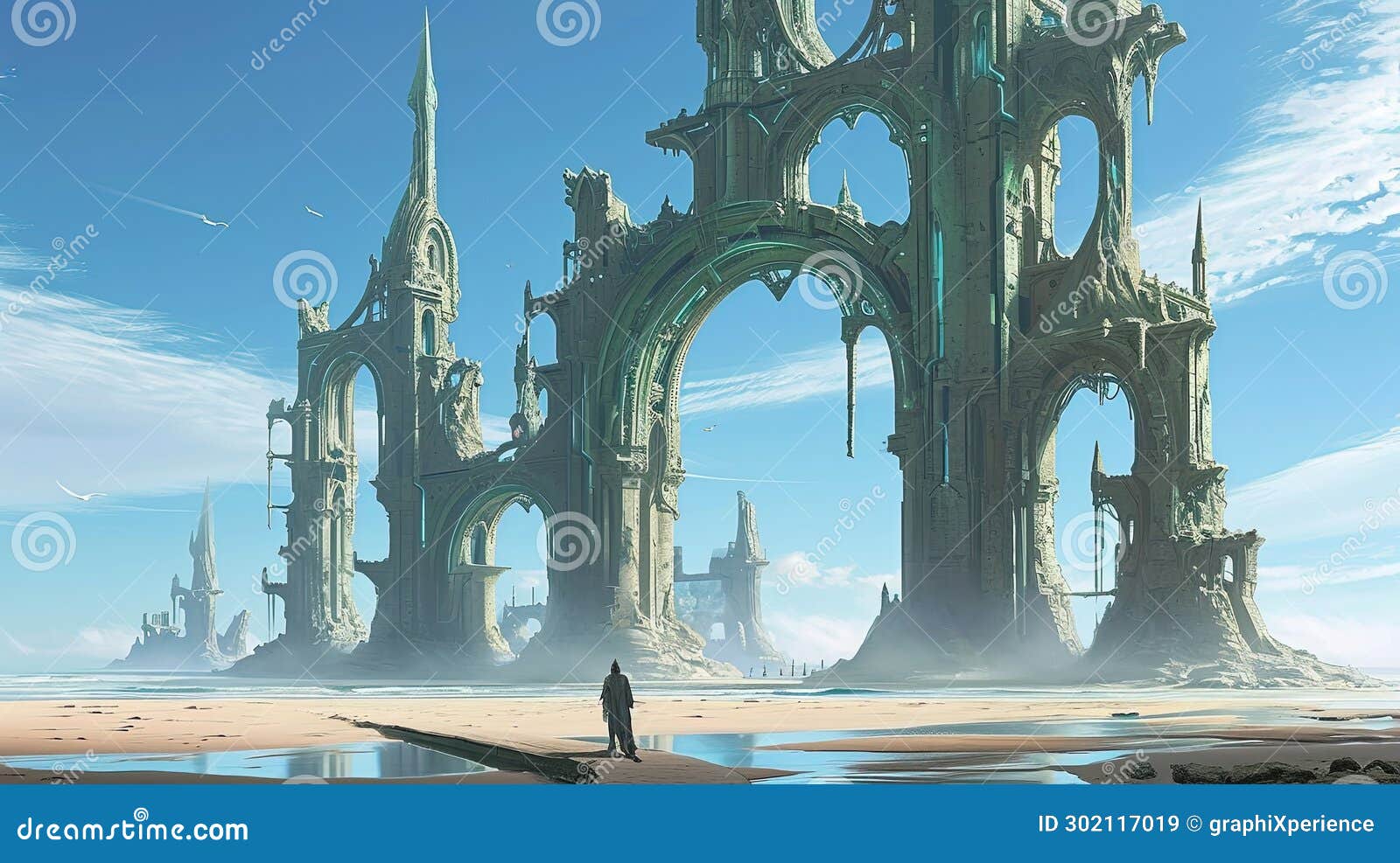 Interdimensional Beachscape Royalty-Free Stock Photography ...