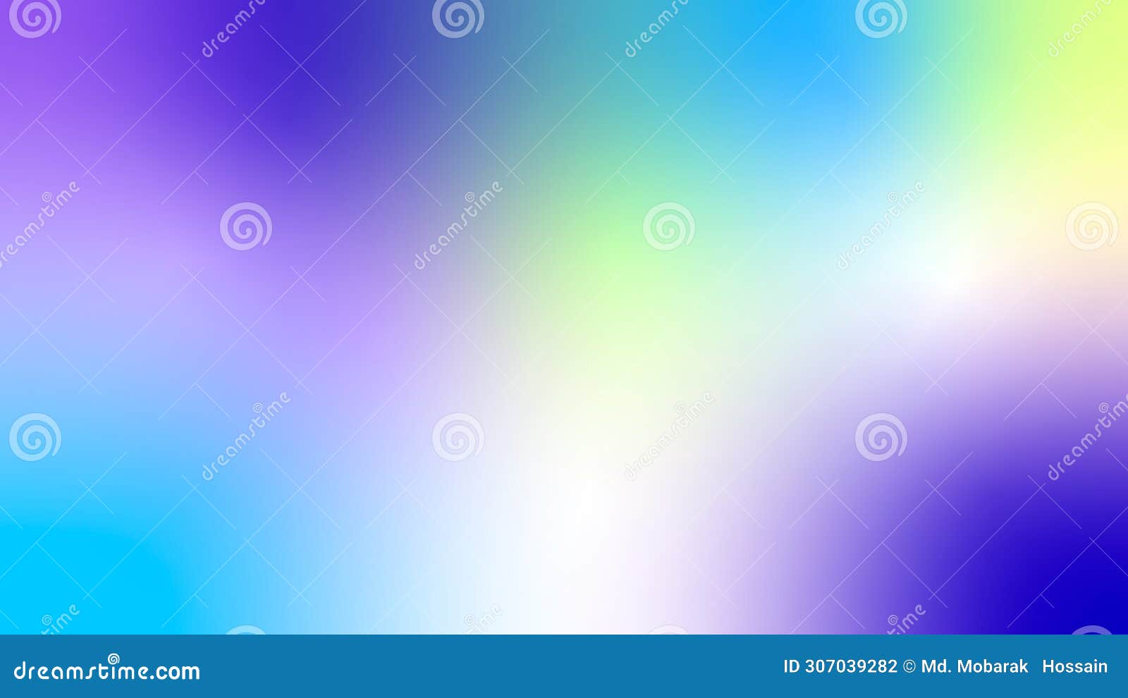 Interdimensional Blue, Key Lime, Indigo, White and Sky Blue, Gradient ...
