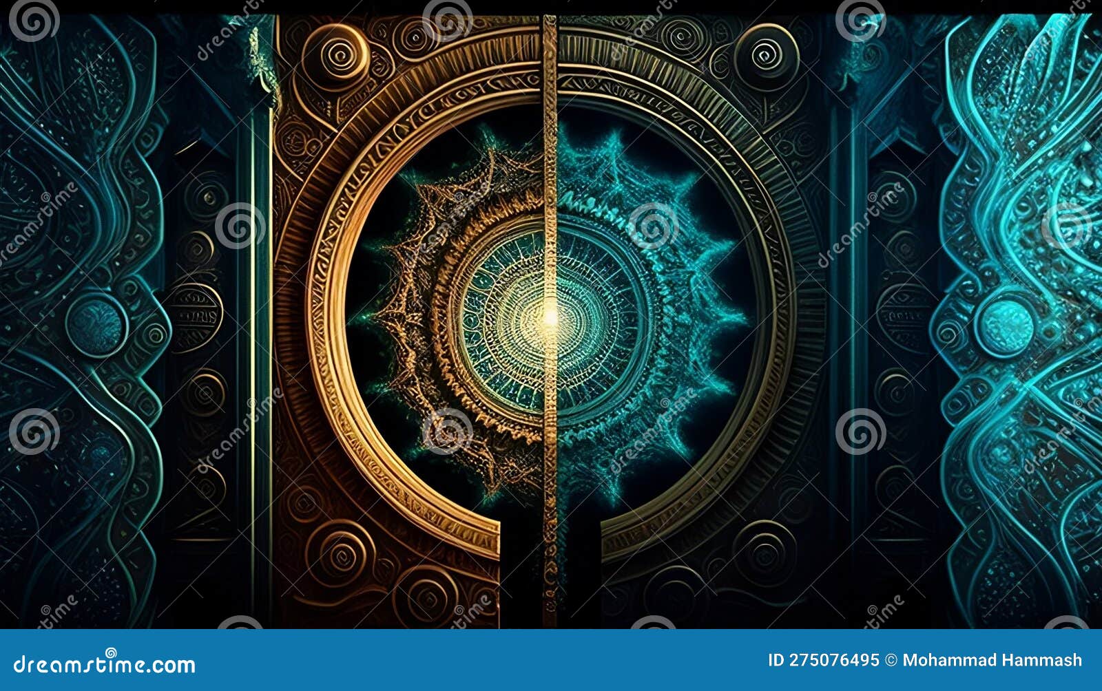 Interdimensional Portal - Earth's Magnetic Pole, Made With Generative ...