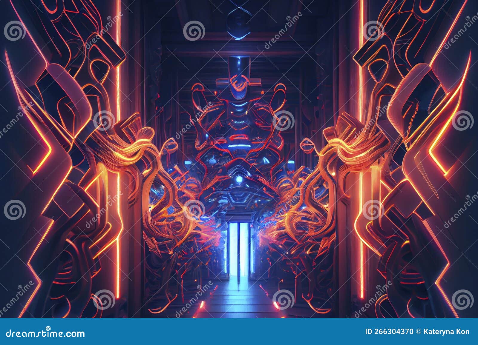 Interdimensional Travel and Parallel Universes, Ai Illustration Stock ...