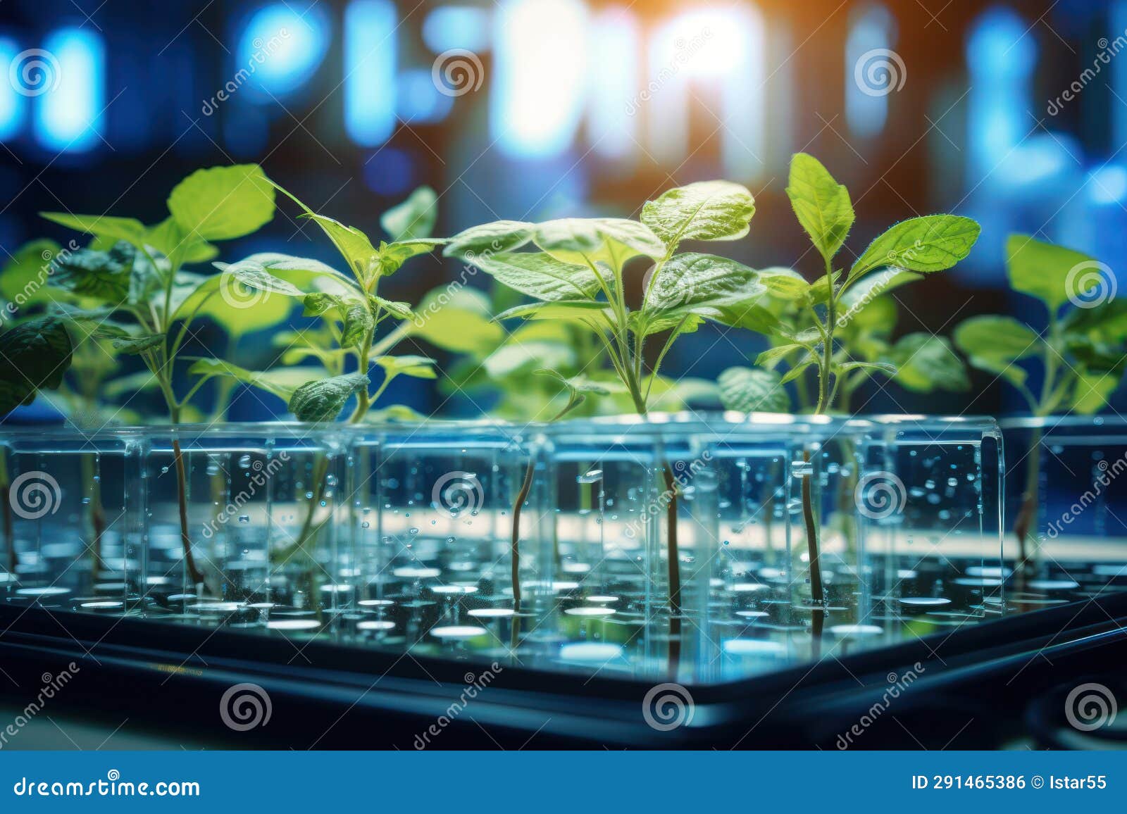 Science Background with DNA Sequences and Statistics that Visually ...