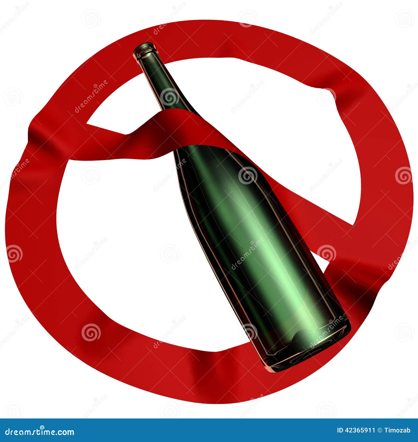 On interdit l'alcool illustration stock. Illustration du interdiction ...