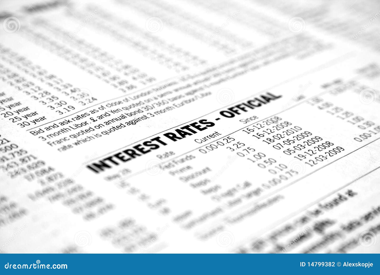 Interest rates stock photo. Image of accounting, company - 14799382