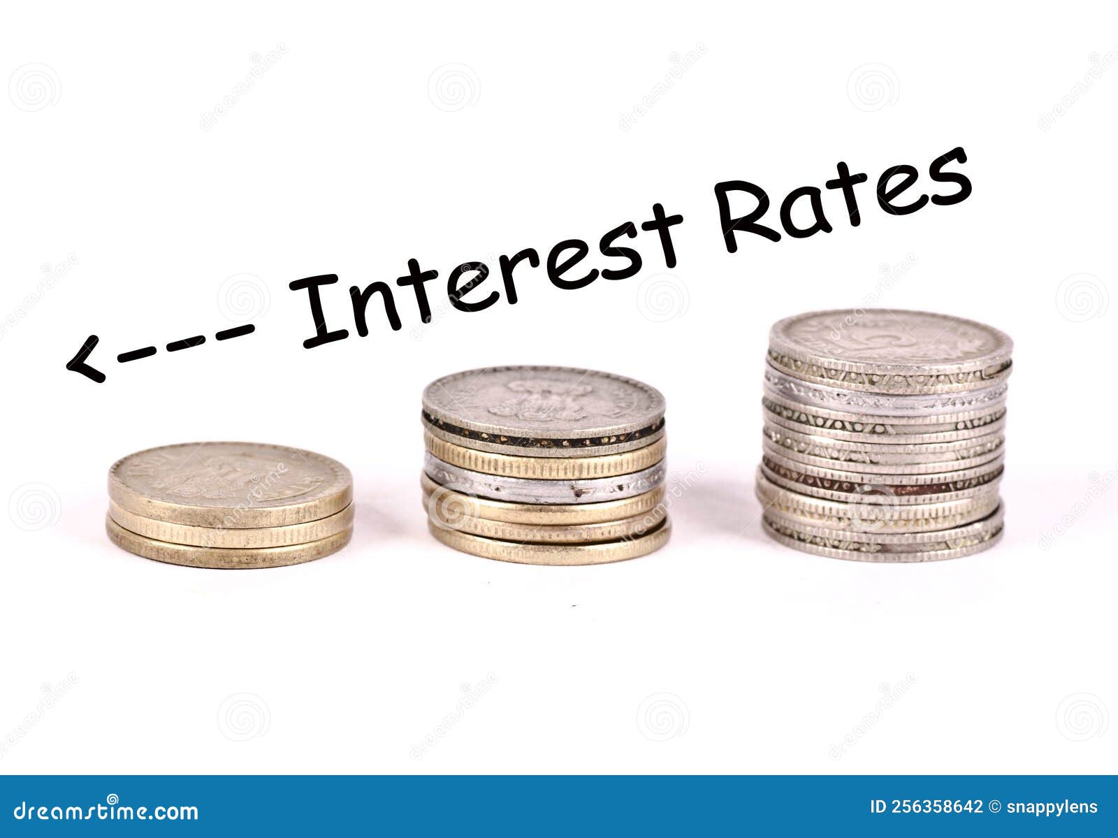 Interest Rates Concept Image Stock Illustration - Illustration of brand ...