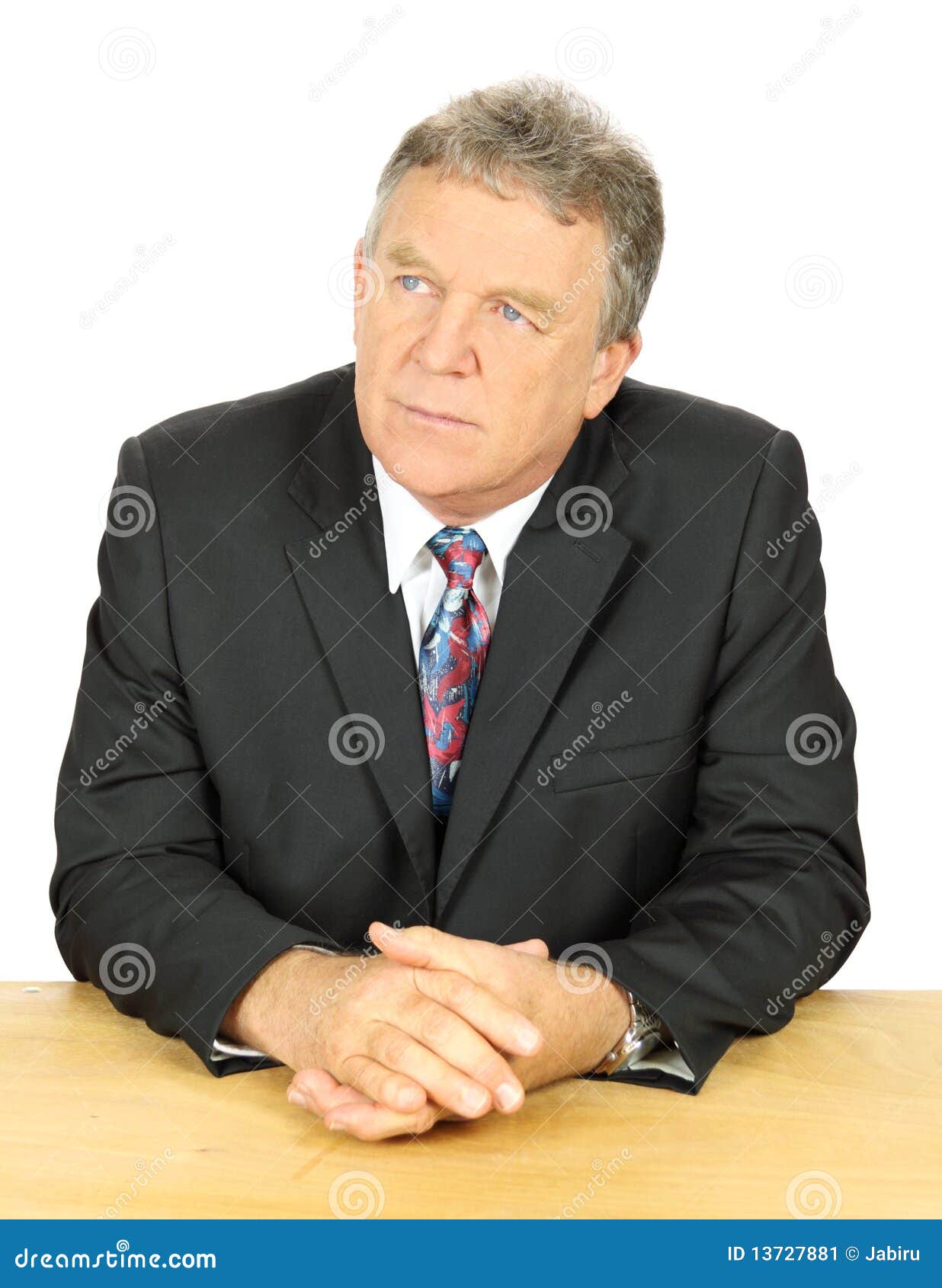 Interested Businessman stock image. Image of deciding - 13727881
