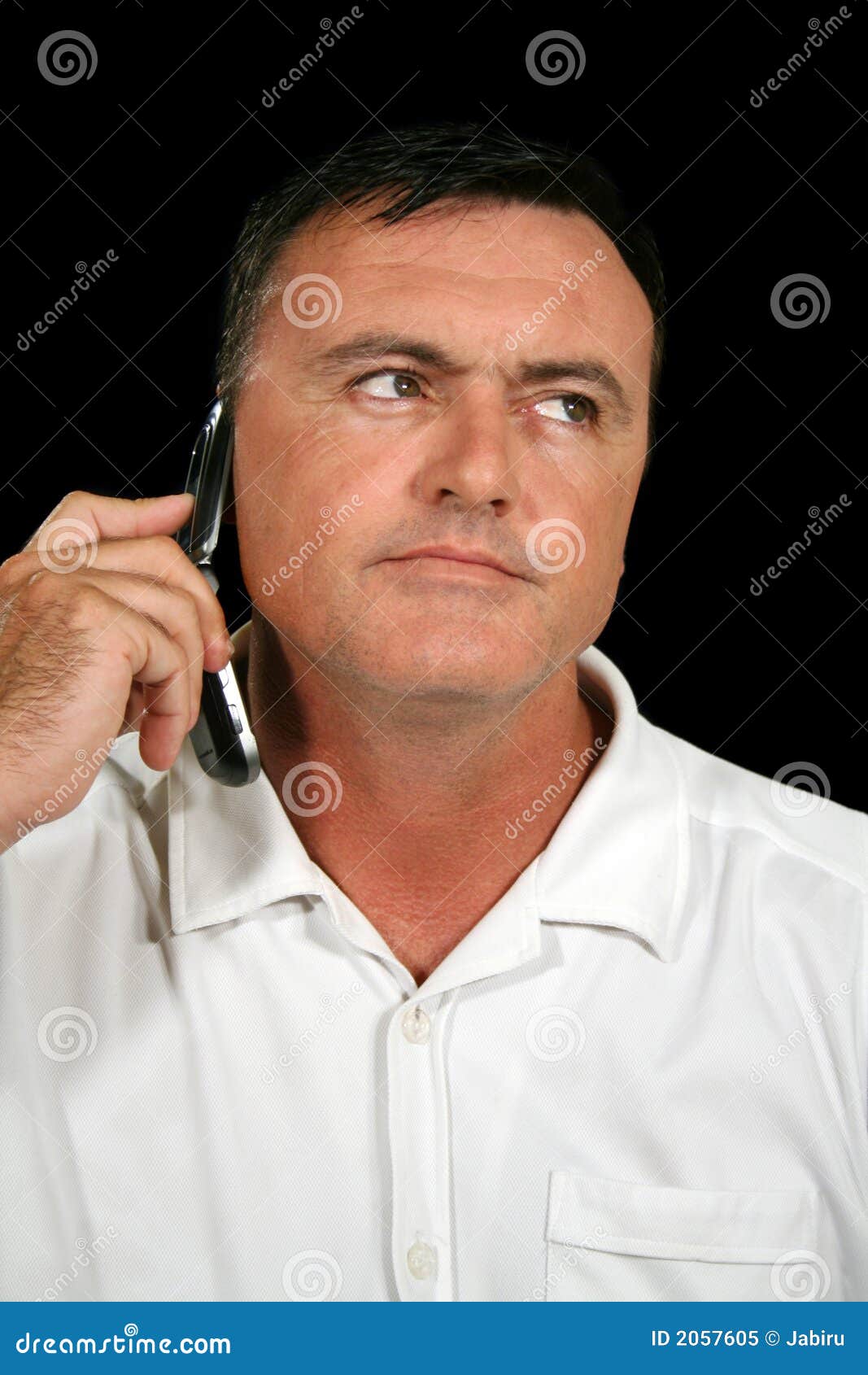 Interested Cell Phone Man stock image. Image of interested - 2057605