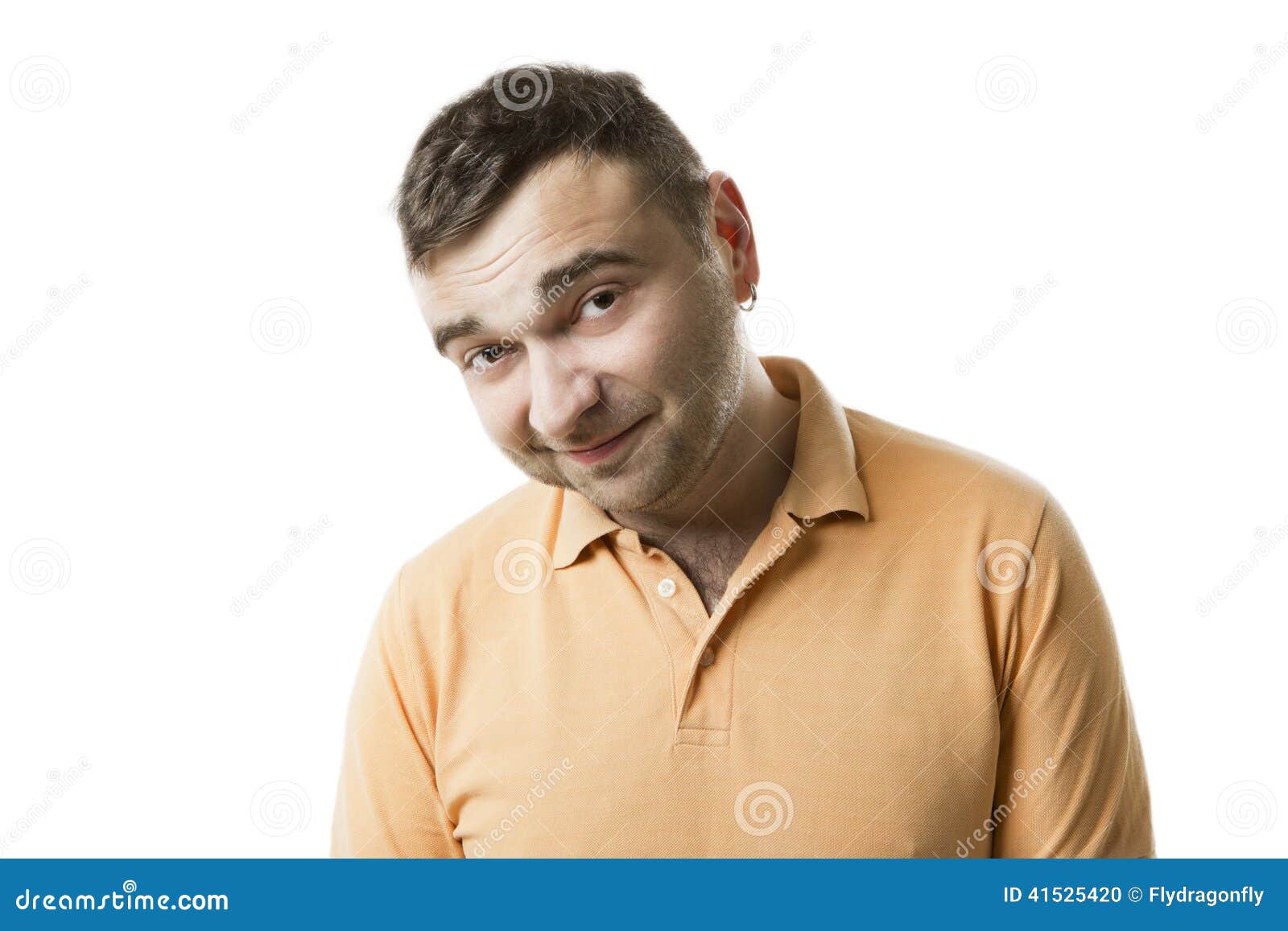 Interested flirting glance stock photo. Image of caucasian - 41525420