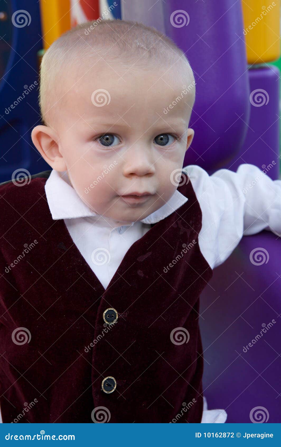 Interested Little Boy stock photo. Image of head, closeup - 10162872