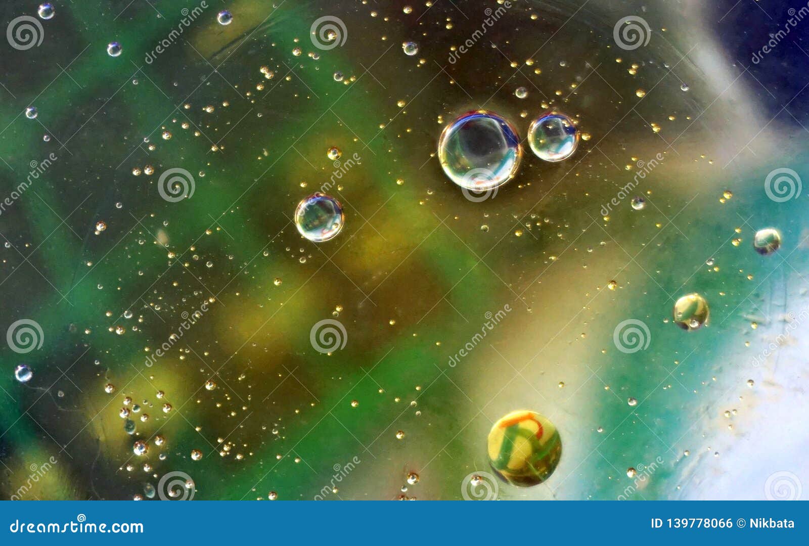 Unique Beautiful Surface with Natural Bubbles Stock Photo - Image of ...