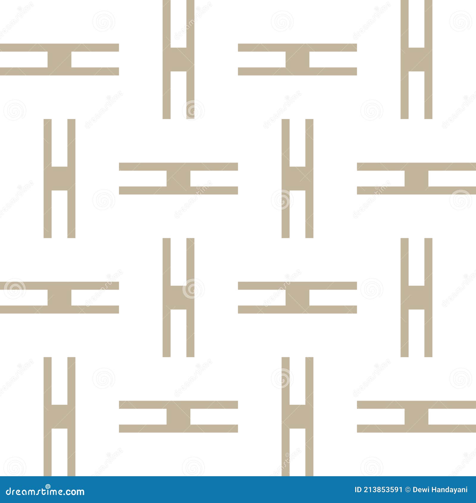 Interesting Background with Simple Iconic Alphabet Design Stock Vector ...