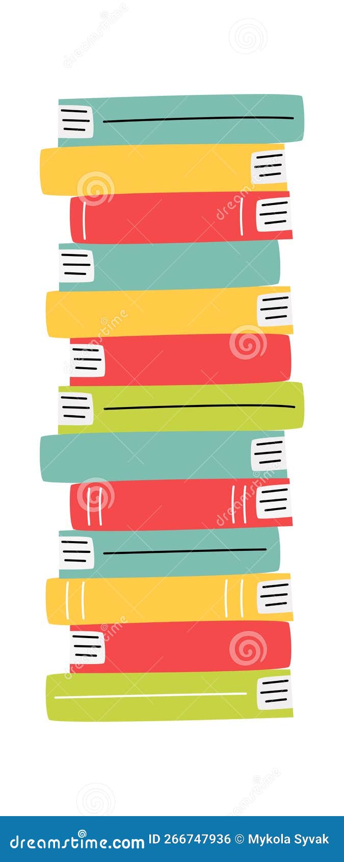 Interesting Books Flat Icon Reading for Animals Stock Vector ...