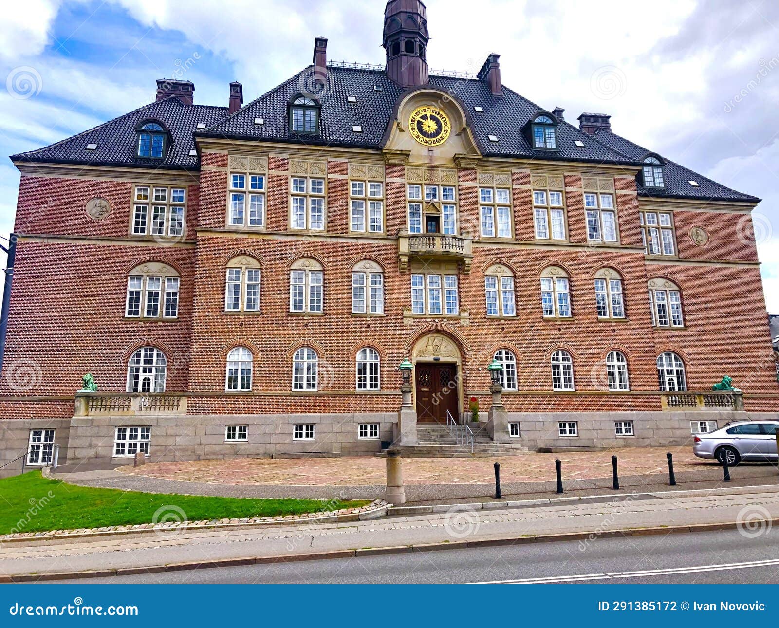 An Interesting Building in Excellent Condition Stock Photo - Image of ...