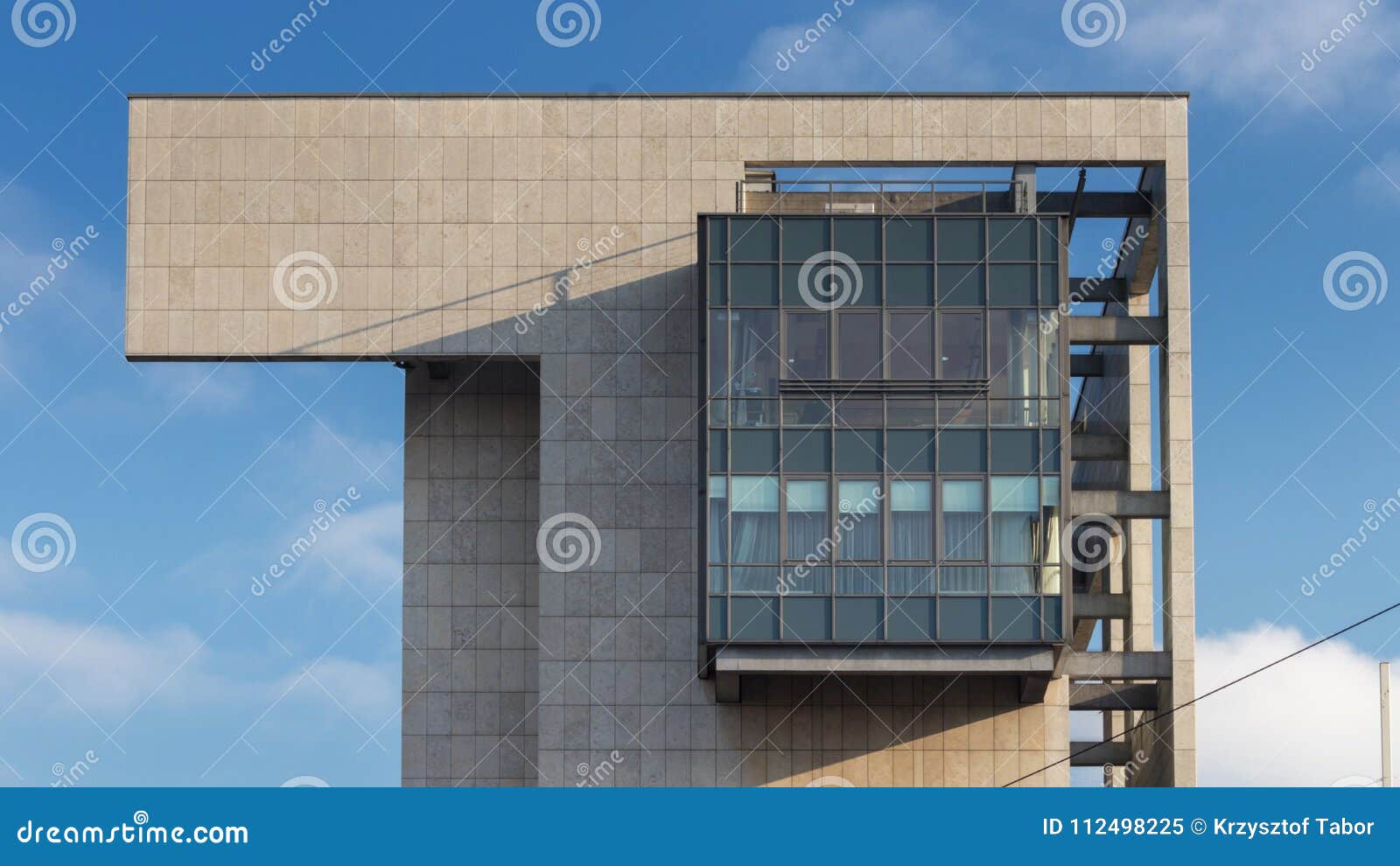 An Interesting Culmination of the Building Stock Image - Image of ...