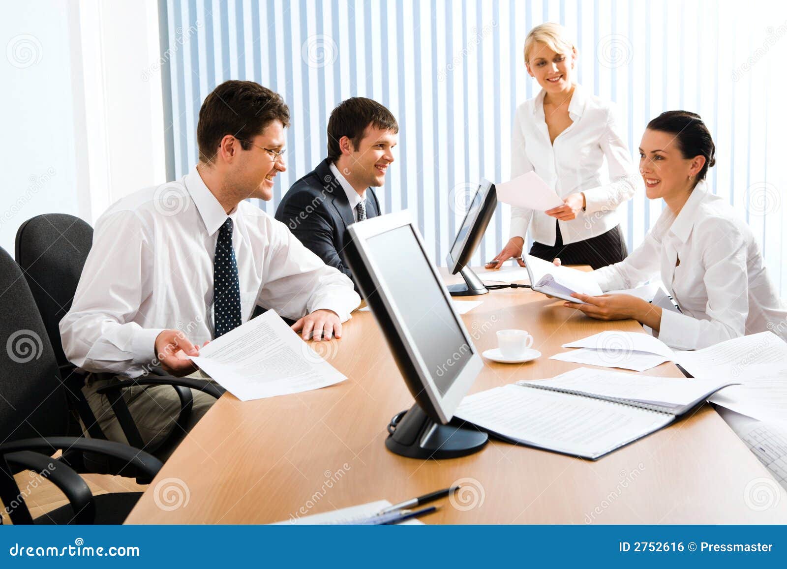 Interesting discussion stock photo. Image of confidence - 2752616