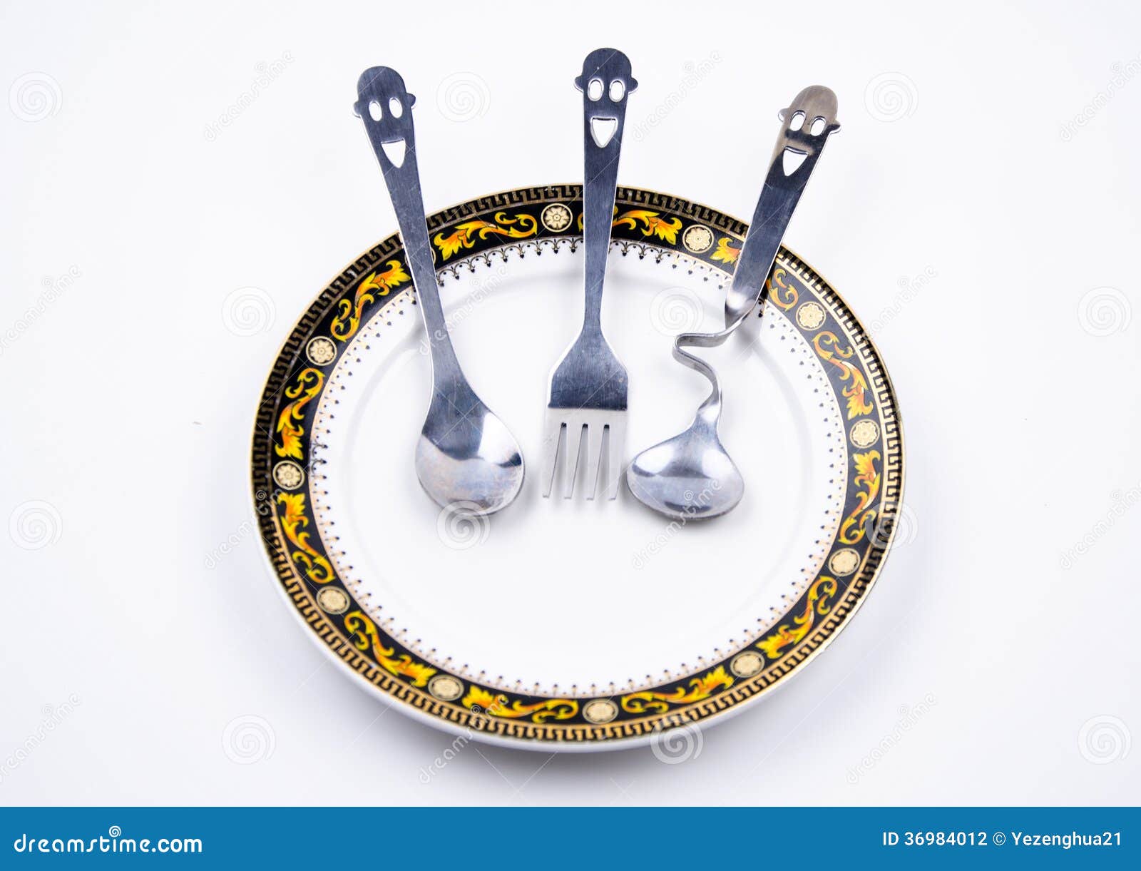 The Interesting Display of Tableware Stock Photo - Image of show ...