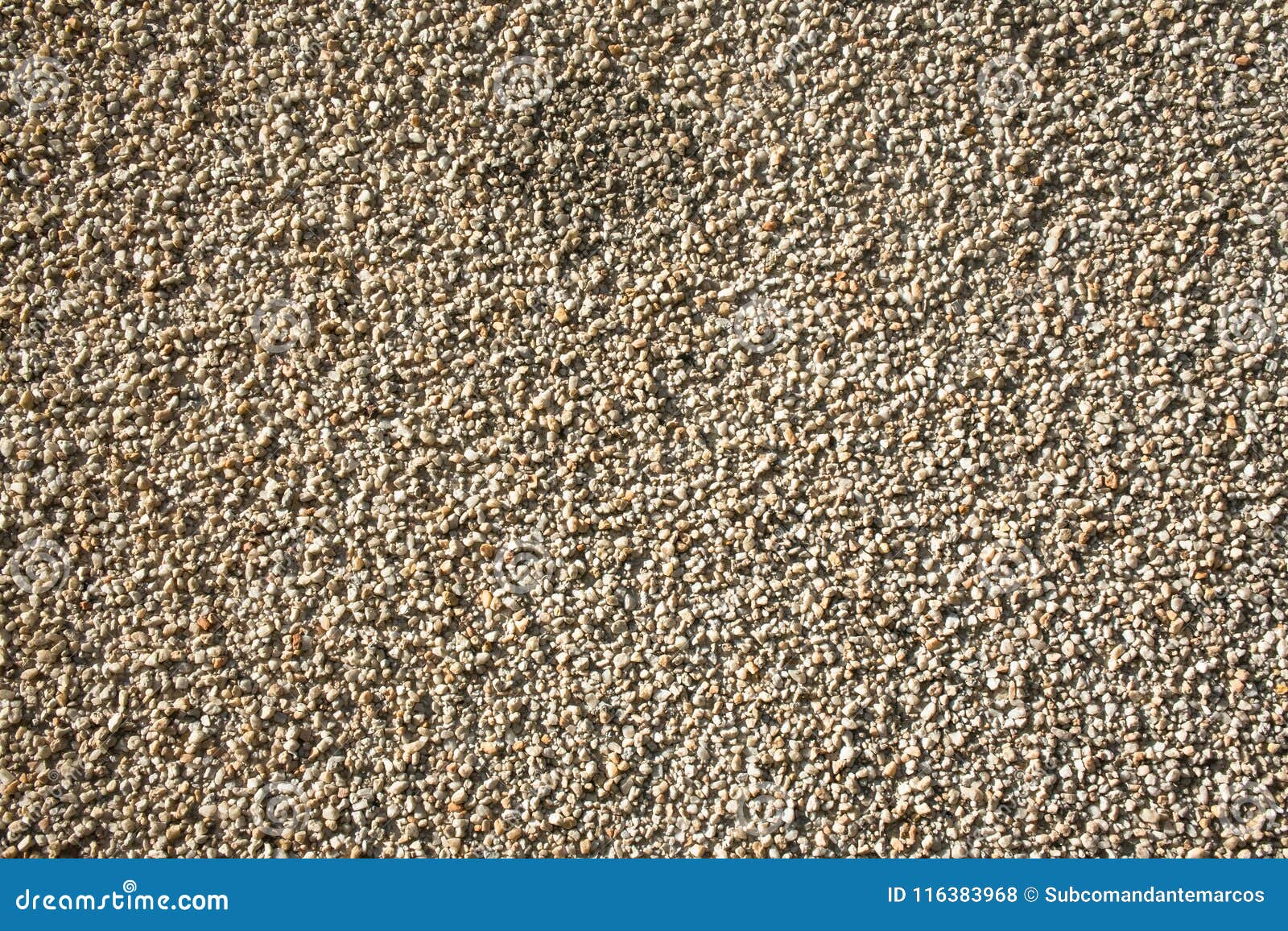 Fragment of a Outdoor Coating Made of Grey Scabrous Sand, Closeup ...