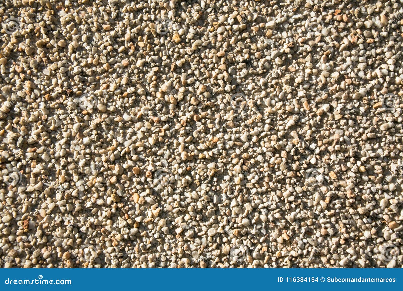 Fragment of a Outdoor Coating Made of Grey Scabrous Sand, Closeup ...