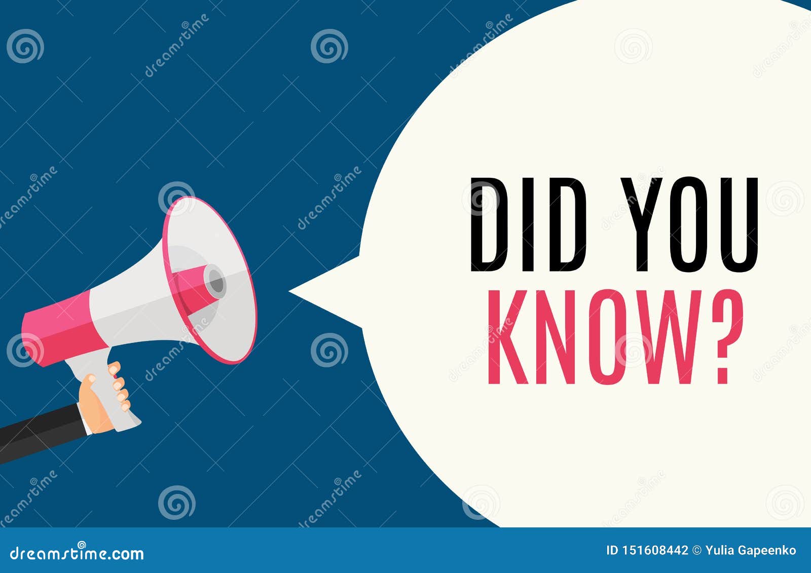 Interesting Fact Background. Did You Know Question Stock Vector ... Interesting Fact Background. Did You Know Question Stock Vector ...