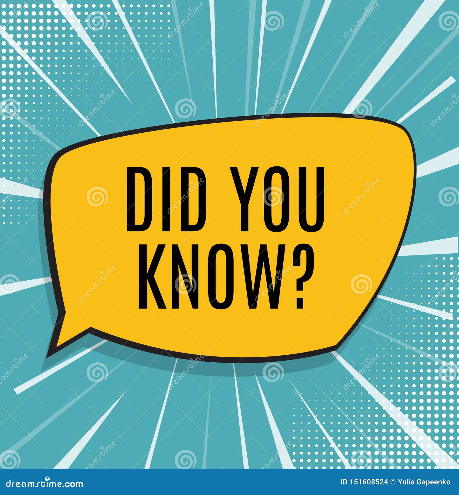 Interesting Fact Background. Did You Know Question Stock Vector ... Interesting Fact Background. Did You Know Question Stock Vector ...