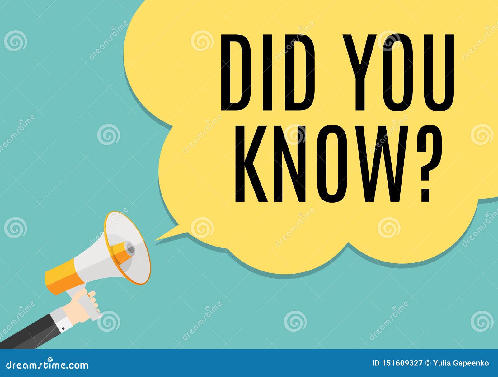 Interesting Fact Background. Did You Know Question Stock Vector ... Interesting Fact Background. Did You Know Question Stock Vector ...