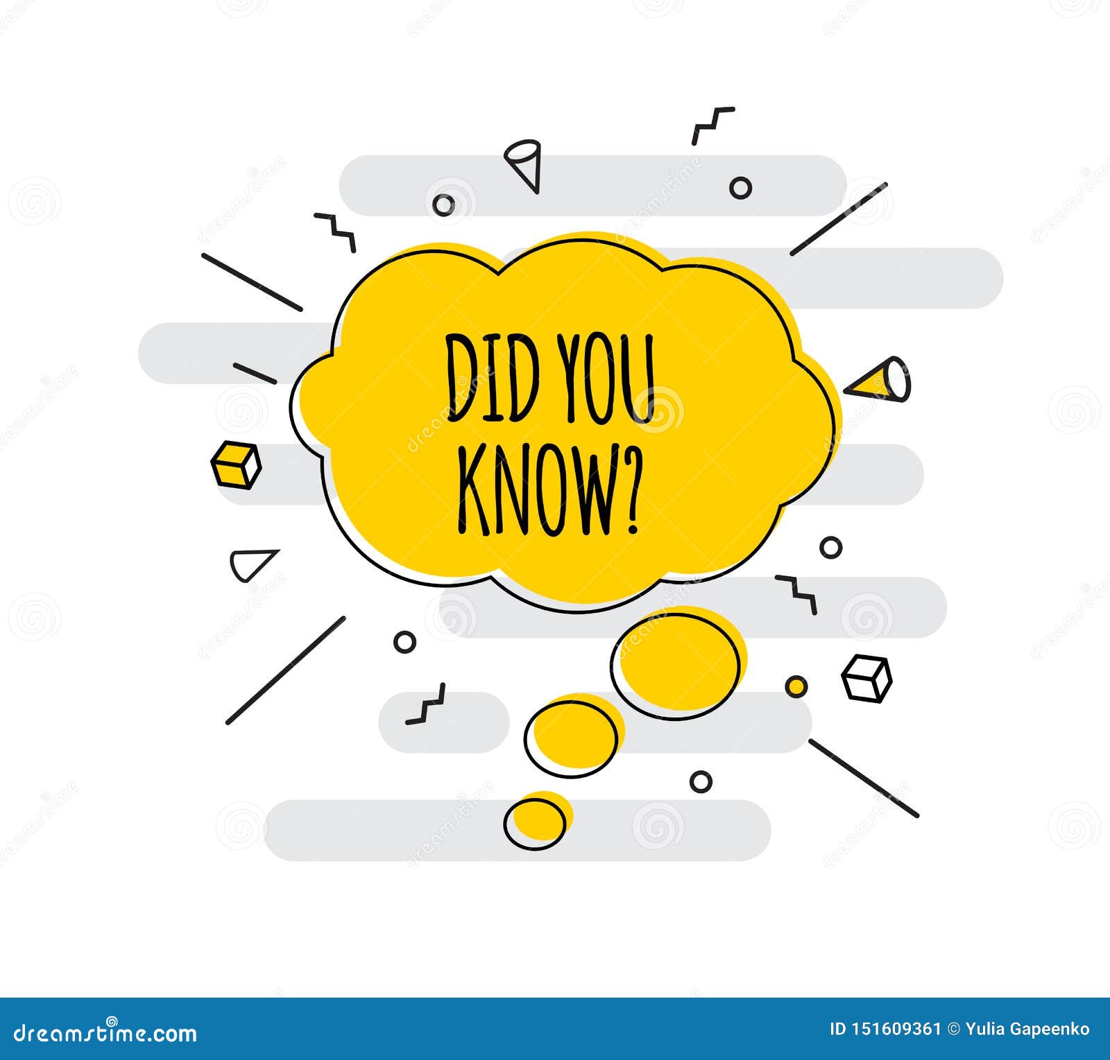 Interesting Fact Background. Did You Know Question Stock Vector ... Interesting Fact Background. Did You Know Question Stock Vector ...