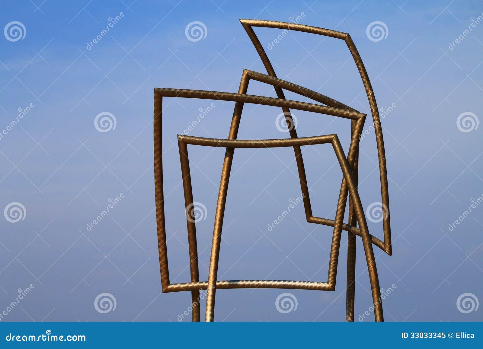 Interesting Geometric Monument Stock Image - Image of mathematics ...