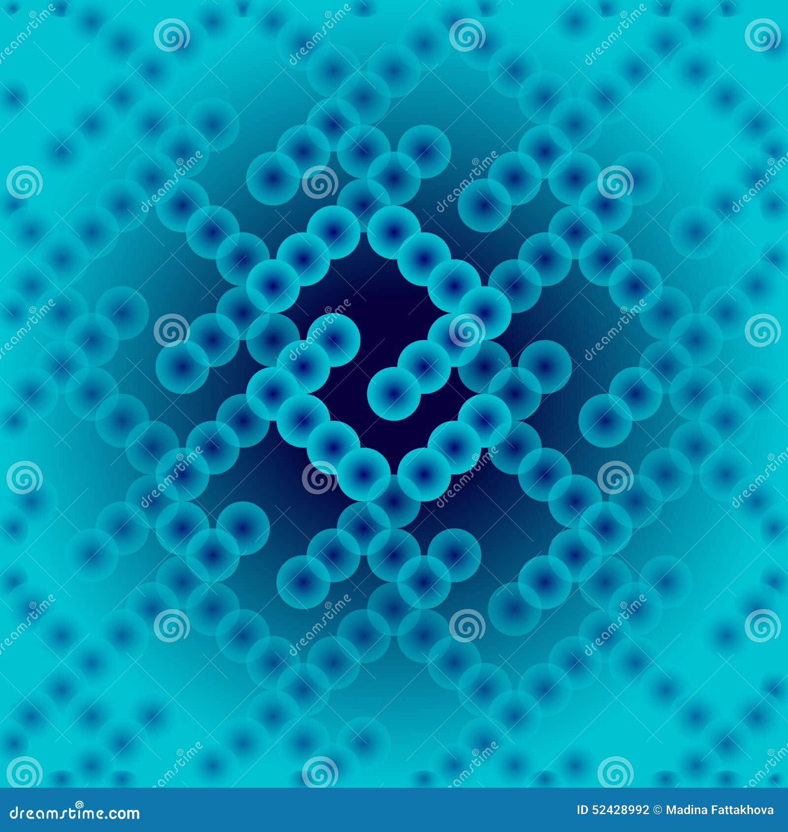 Interesting Grid of Molecules we Can See through a Microscope Stock ...