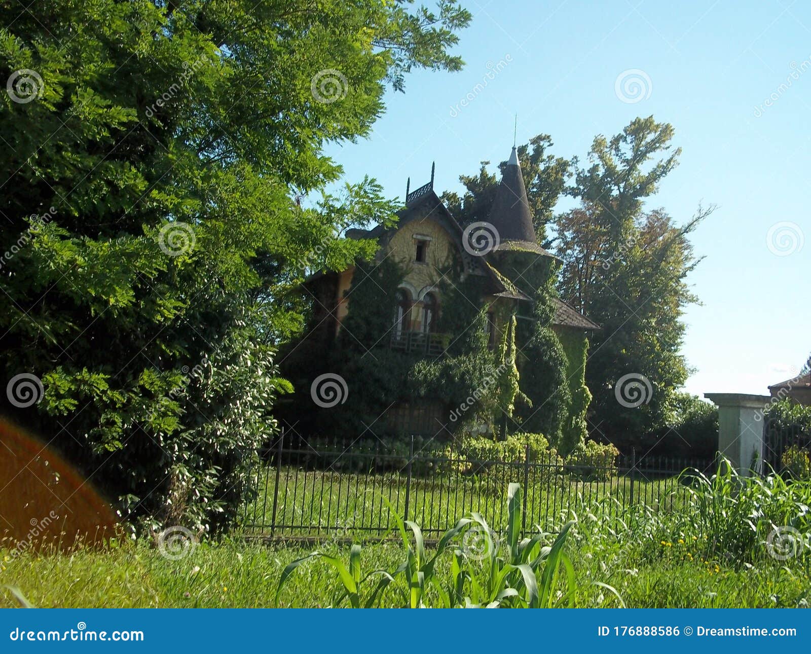 An Interesting House that Looks Like a Wizard`s House Stock Photo ...
